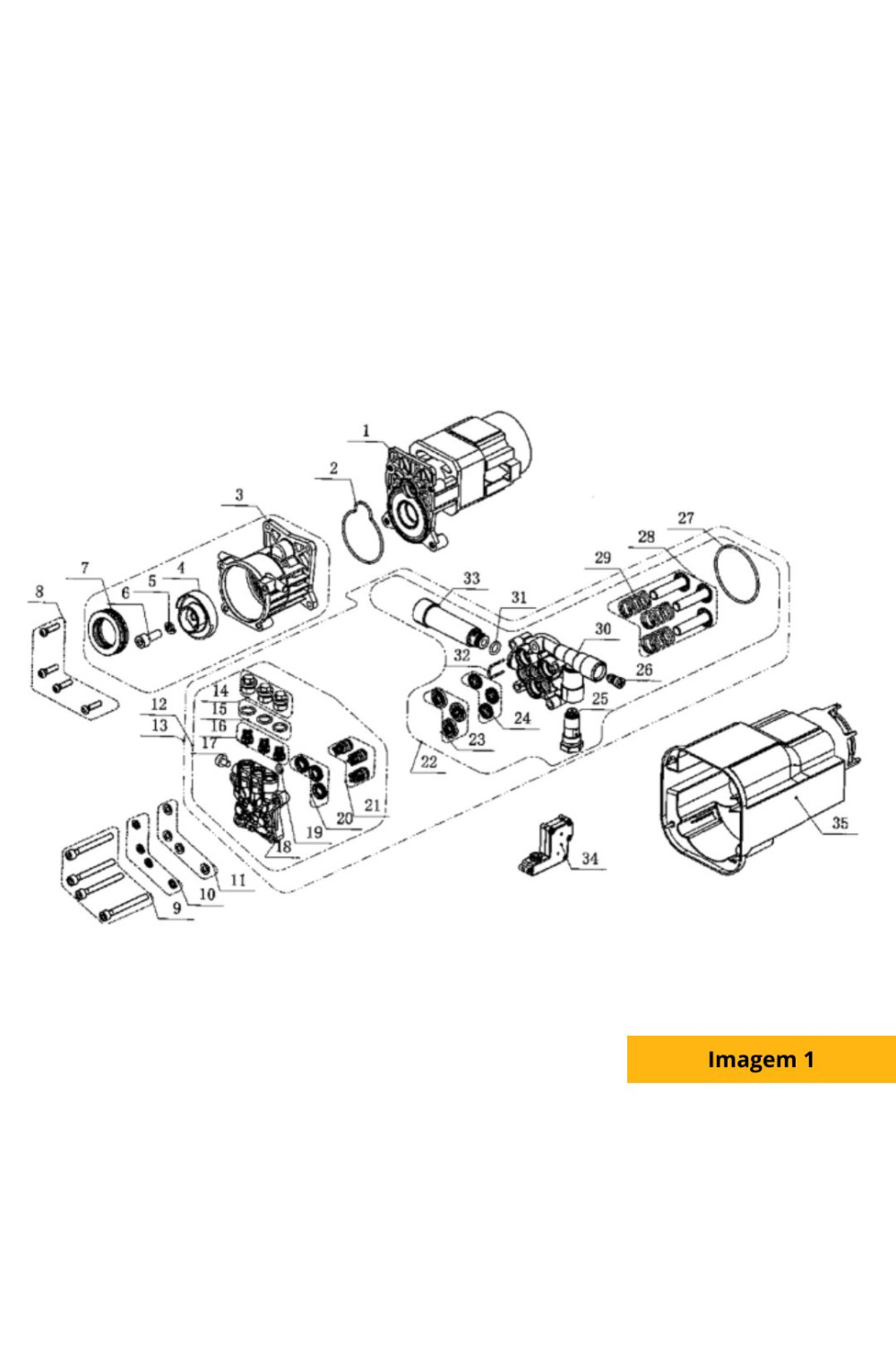 Piezas para Hidrolimpiadora Alta Presión WR1 | VIML115WR1 | VITO Spare ...